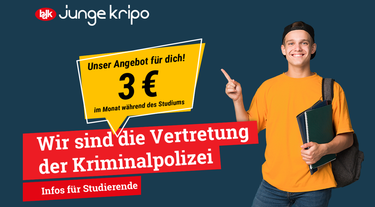 K-Direkteinsteiger: Jetzt Mitglied in der Jungen Kripo werden & alle ...